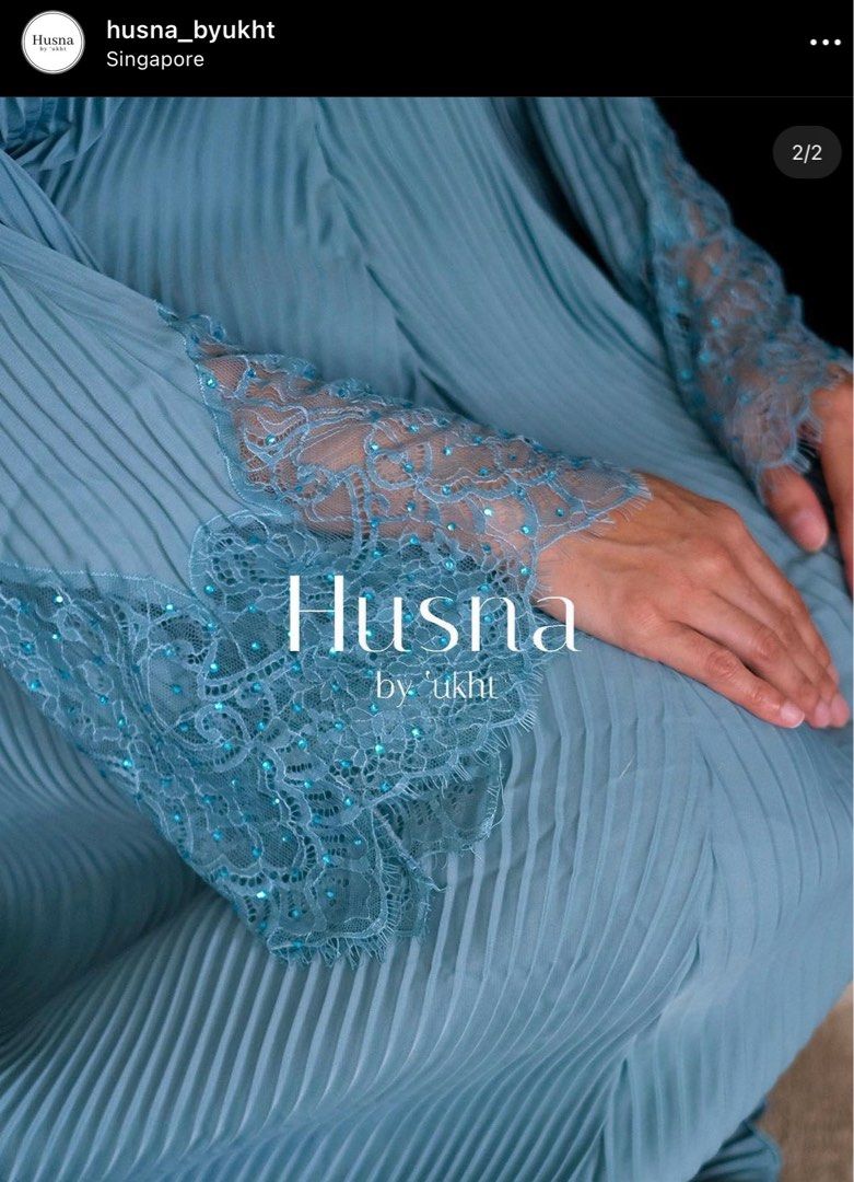 Husna by ukht Abaya lace, Women's Fashion, Muslimah Fashion, Kaftans ...