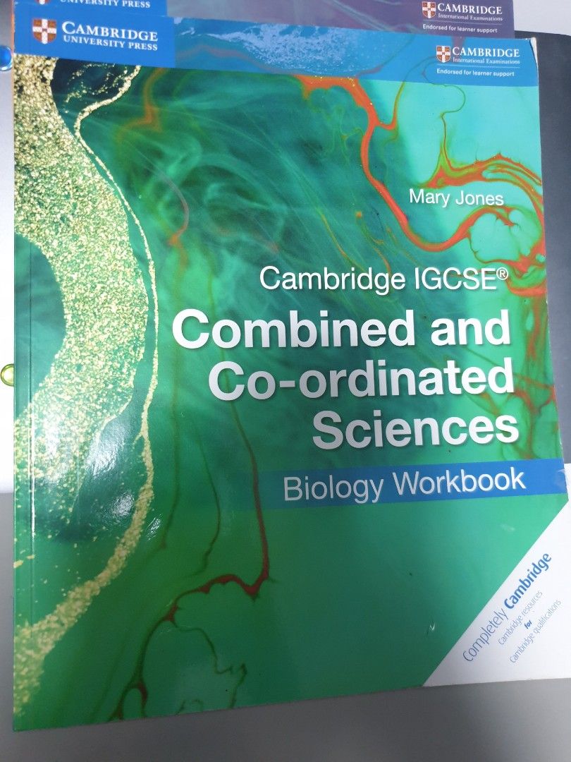 Igcse Combined And Coordinated Sciences Workbooks Biology Chemistry