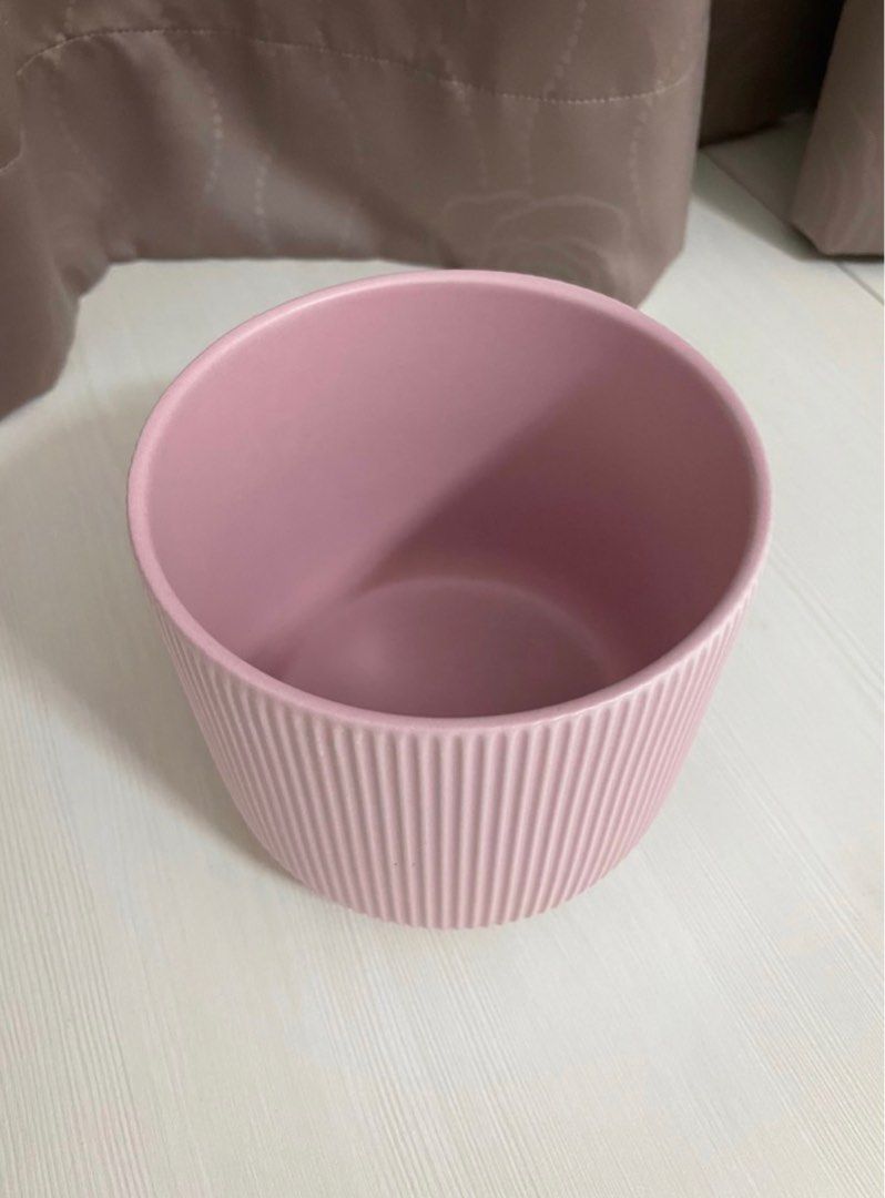IKEA GRADVIS Plant Pot (Pink), Furniture & Home Living, Gardening, Pots ...