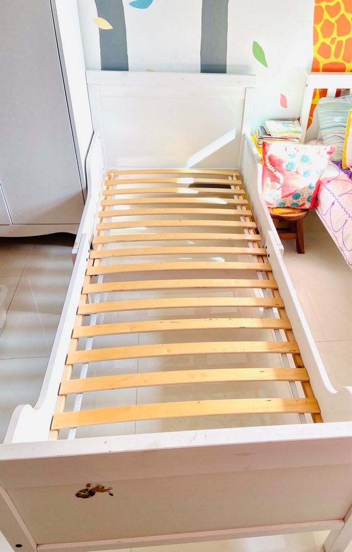 Ikea Single Bed Frame Sundvik, Babies & Kids, Baby Nursery & Kids ...