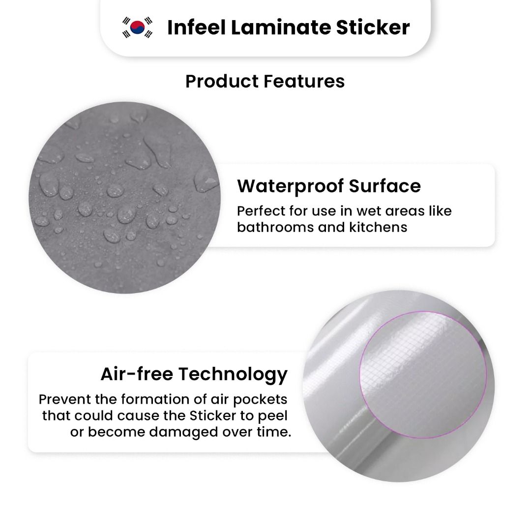 INFEEL Sticker HDB Bedroom Door Laminate / Door Wrapping / Door Sticker ...