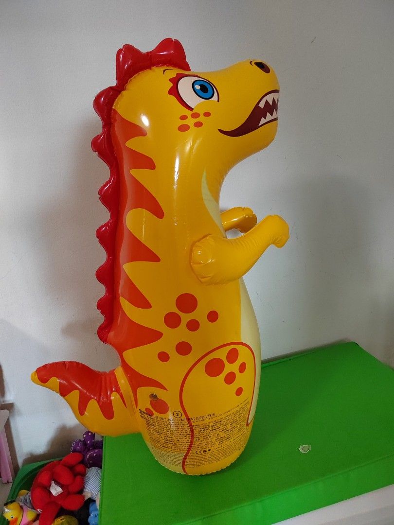 Inflatable Dinosaur Toy, Hobbies & Toys, Toys & Games on Carousell