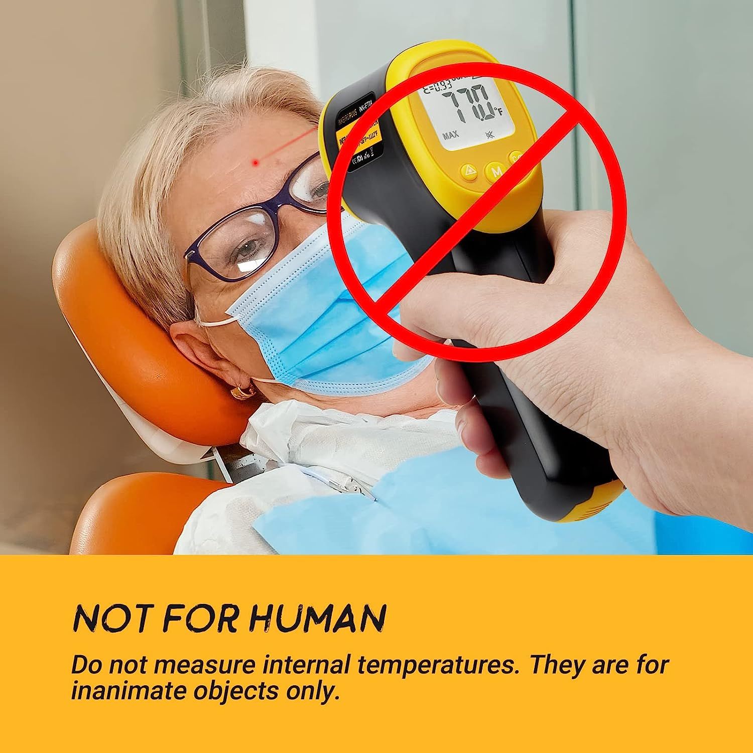 INKBIRDPLUS Infrared Thermometer for Cooking INK-IFT04 Laser ...