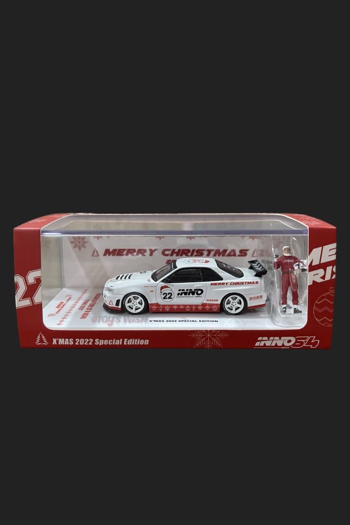INNO64 Nissan Skyline GT-R(R34) X'MAS 2022 Special Edition [CHASE ...