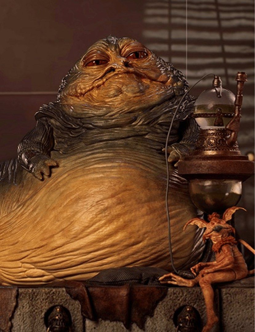 Iron studios Statue Jabba The Hutt Deluxe - Star Wars - Art Scale 1/10 ...