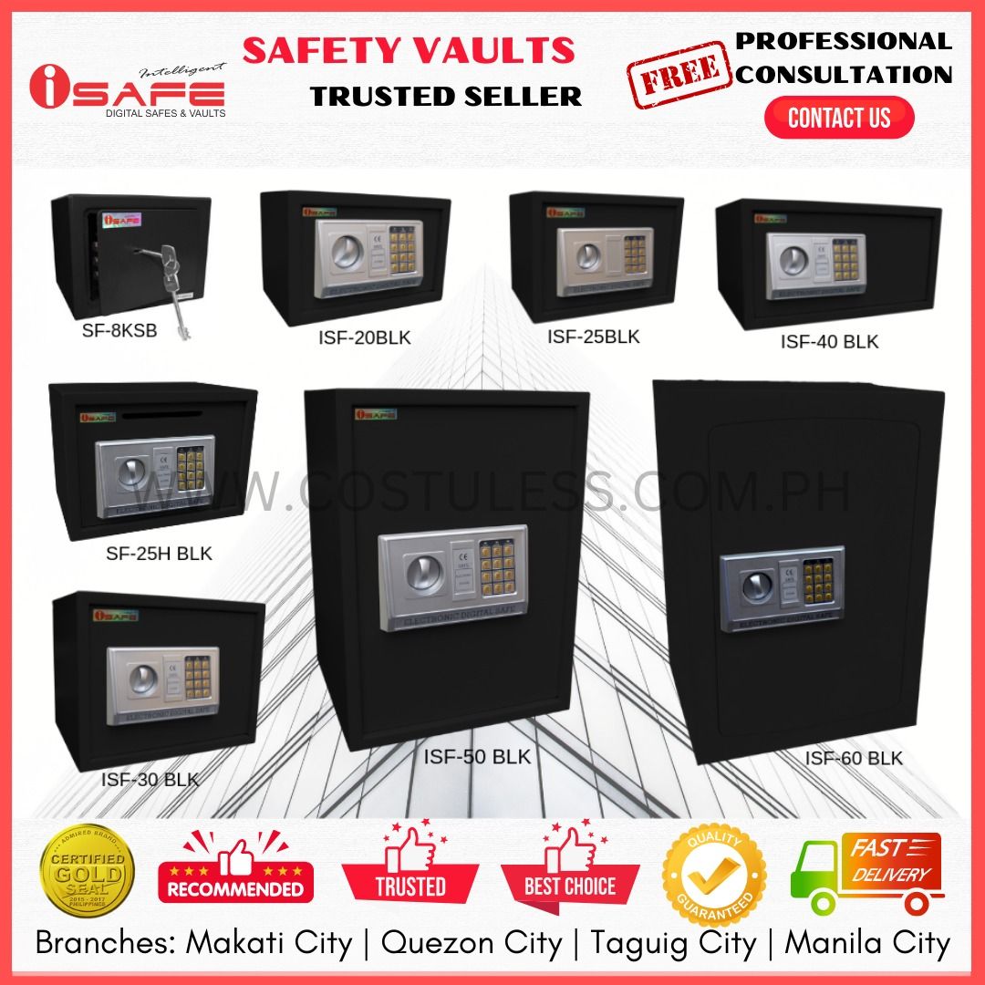 ISAFE Safety Vault, Storage System, Safety Box, Fire Proof Vault ...