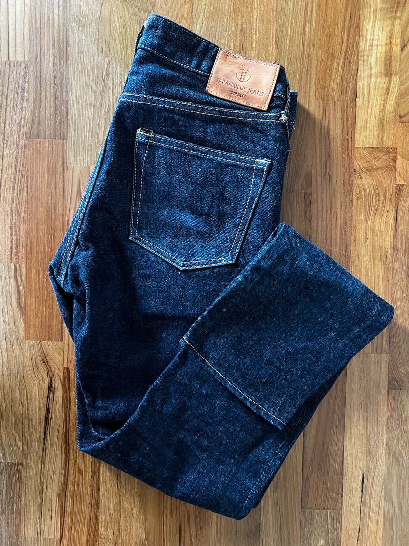 Japan Blue Denim Jeans, Men's Fashion, Bottoms, Jeans on Carousell