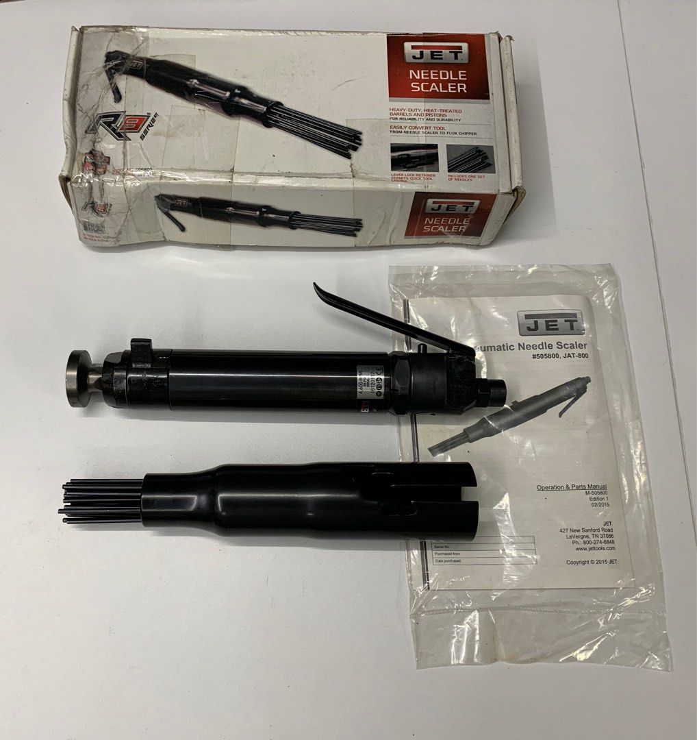 Jet JAT-800 Pneumatic R8 Needle Scaler on Carousell