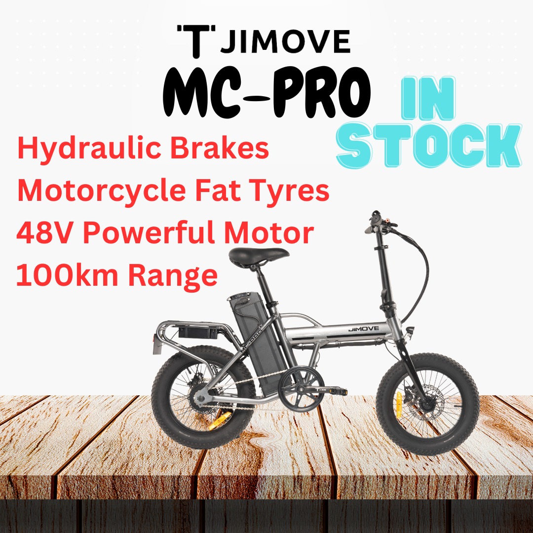 JIMOVE MC-PRO 19.2AH ebike/PAB/Electric Bicycle: LTA-Approved, Sports ...