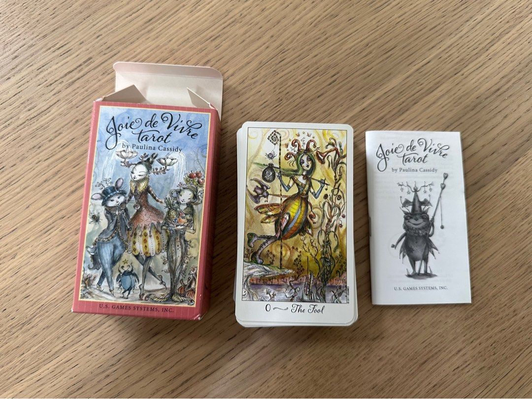 Joie de Vivre Tarot, Tarot Deck (Authentic), Hobbies & Toys, Toys & Games on Carousell