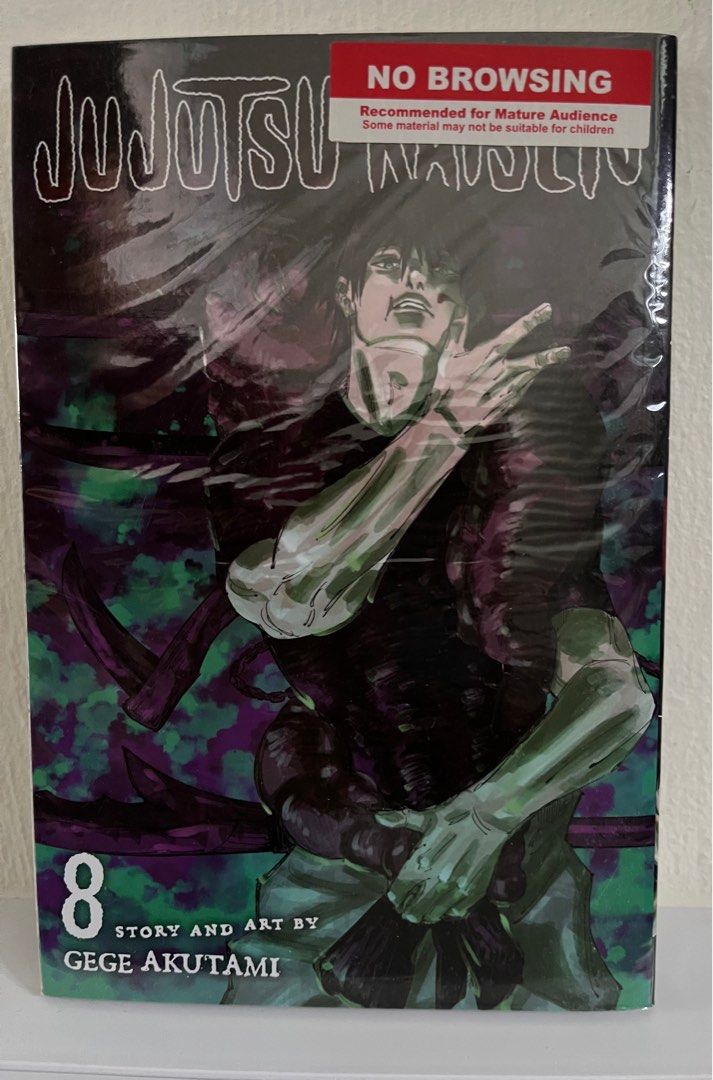 jujutsu kaisen vol 8, Hobbies & Toys, Books & Magazines, Comics & Manga on Carousell