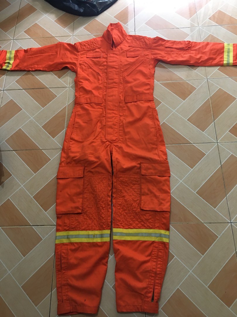 Jumpsuit resque pemadam kebakaran, Fesyen Pria, Pakaian , Lainnya di ...