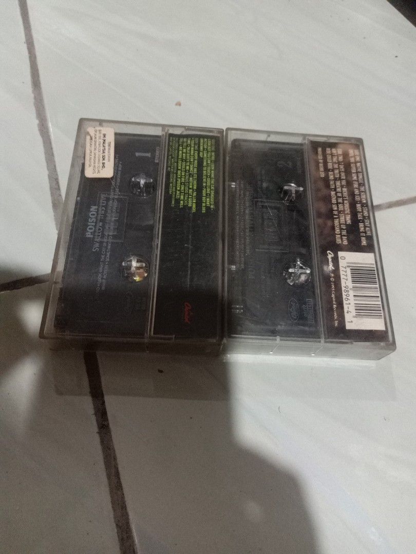kaset lama - metal rock poison, Hobbies & Toys, Music & Media, CDs ...