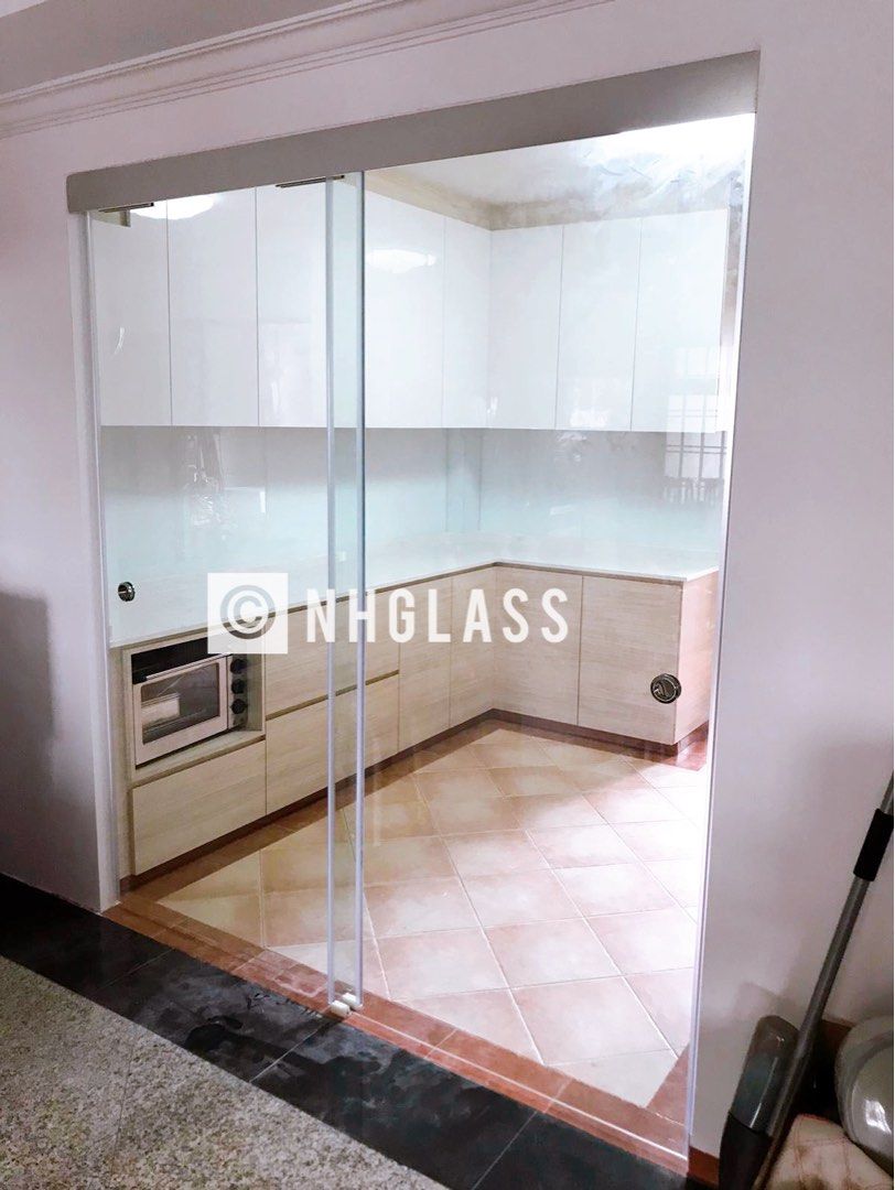 Kitchen door / bto door/ glass door / sliding door / swing door / yard ...