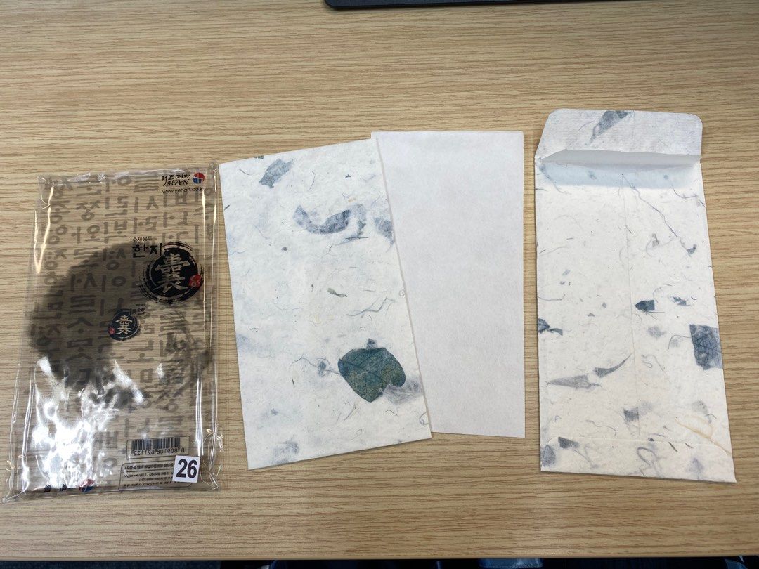Korean Yehan Pulp Paper Envelope, Hobbies & Toys, Stationery & Craft ...