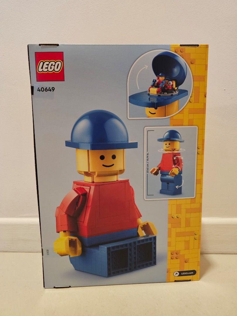 LEGO 40649 Up-Scaled LEGO Minifigure, Hobbies & Toys, Toys & Games on ...