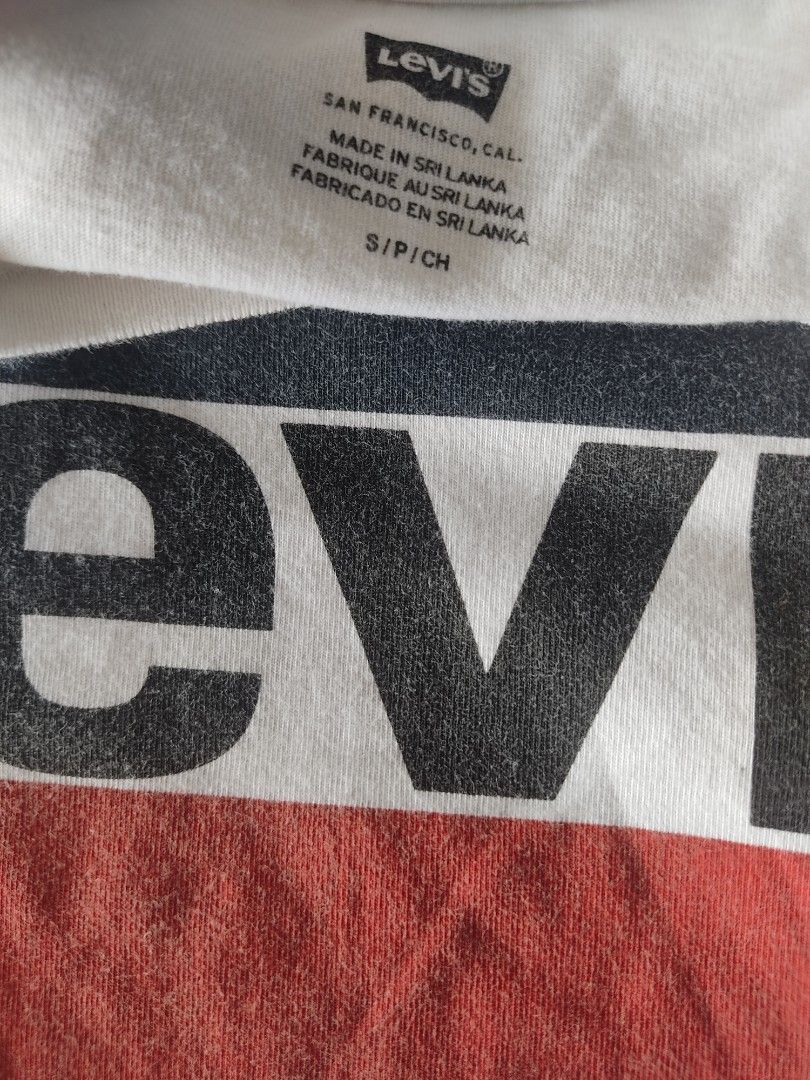 LEVI'S BLOCKLOGO, Men's Fashion, Tops & Sets, Tshirts & Polo Shirts on ...