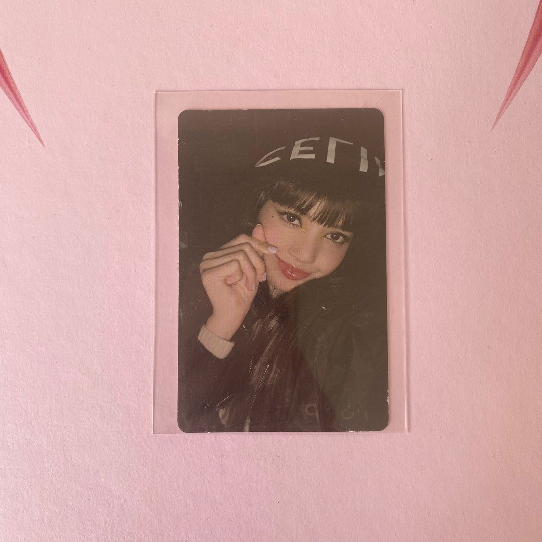 lisa vinyl born pink limited edition lp blackpink photocard pc wts lfb ...