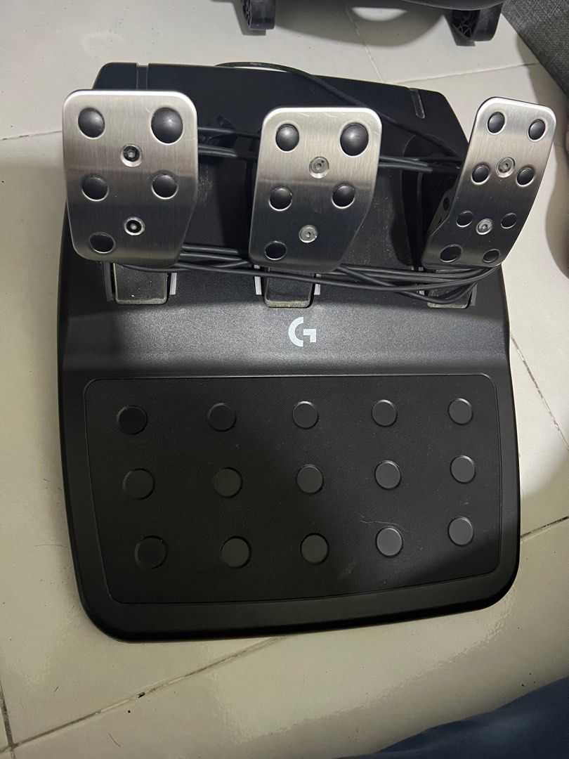 Logitech G923 Steering Wheel, Shifter & Pedal, Video Gaming, Gaming ...