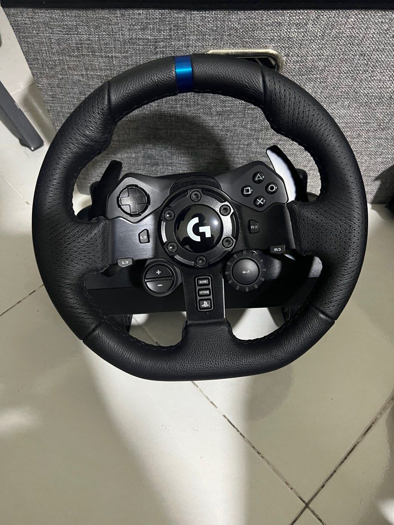 Logitech G923 Steering Wheel, Shifter & Pedal, Video Gaming, Gaming ...