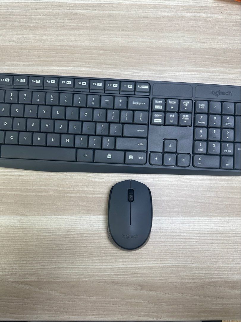 Logitech wireless keyboard MK235, Computers & Tech, Parts & Accessories ...