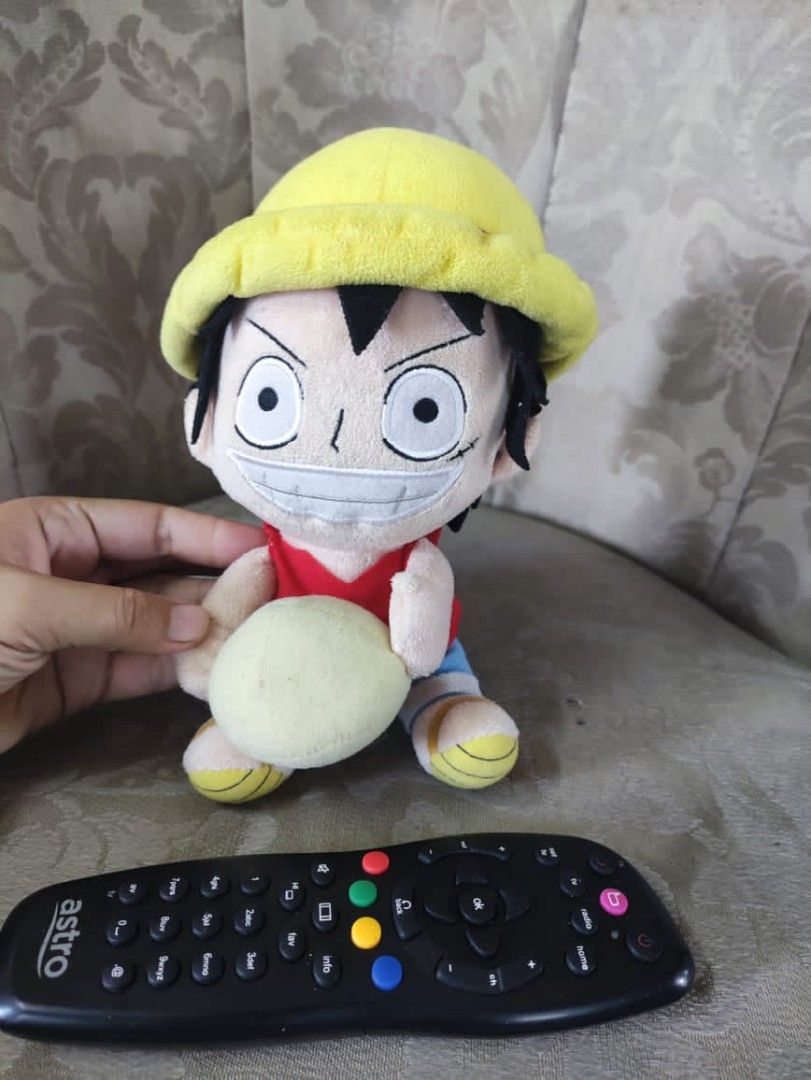 Luffy One Piece Soft Toy, Hobbies & Toys, Toys & Games on Carousell