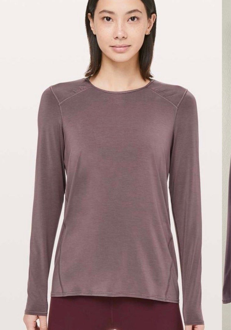 Lululemon keyhole open back shirt, Women's Fashion, Activewear on Carousell