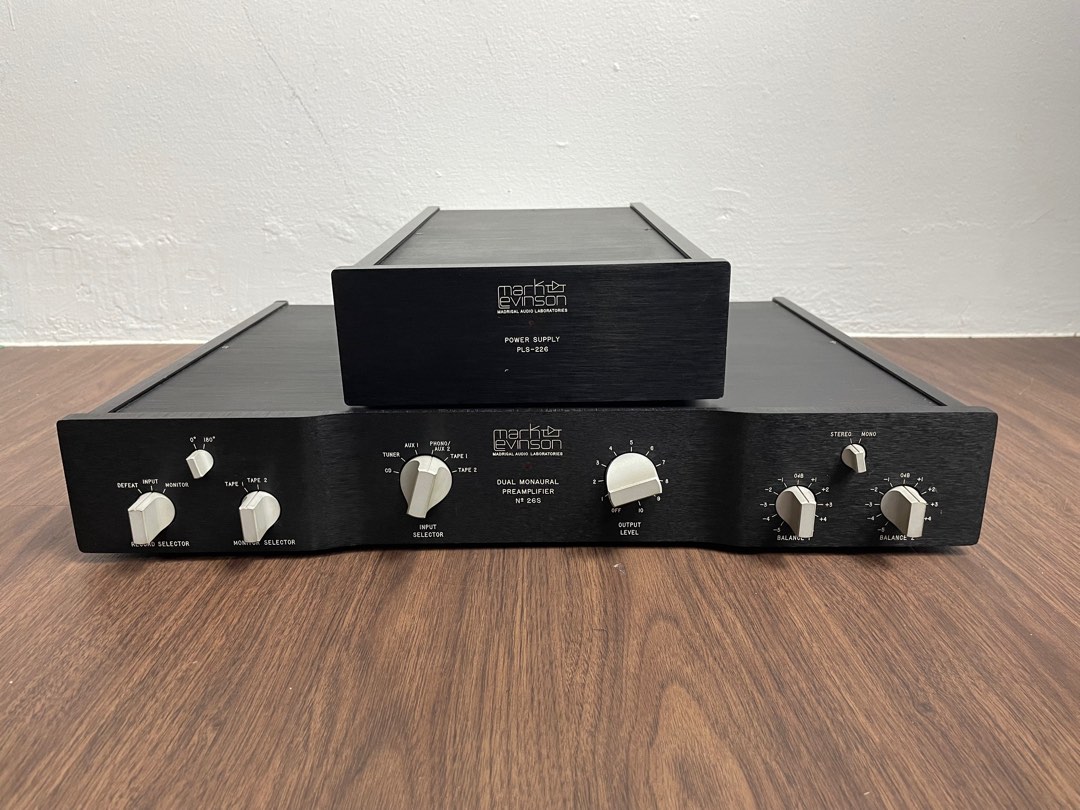 Mark Levinson No.26S Preamplifier w/ Balanced Input Board and PLS-226 ...