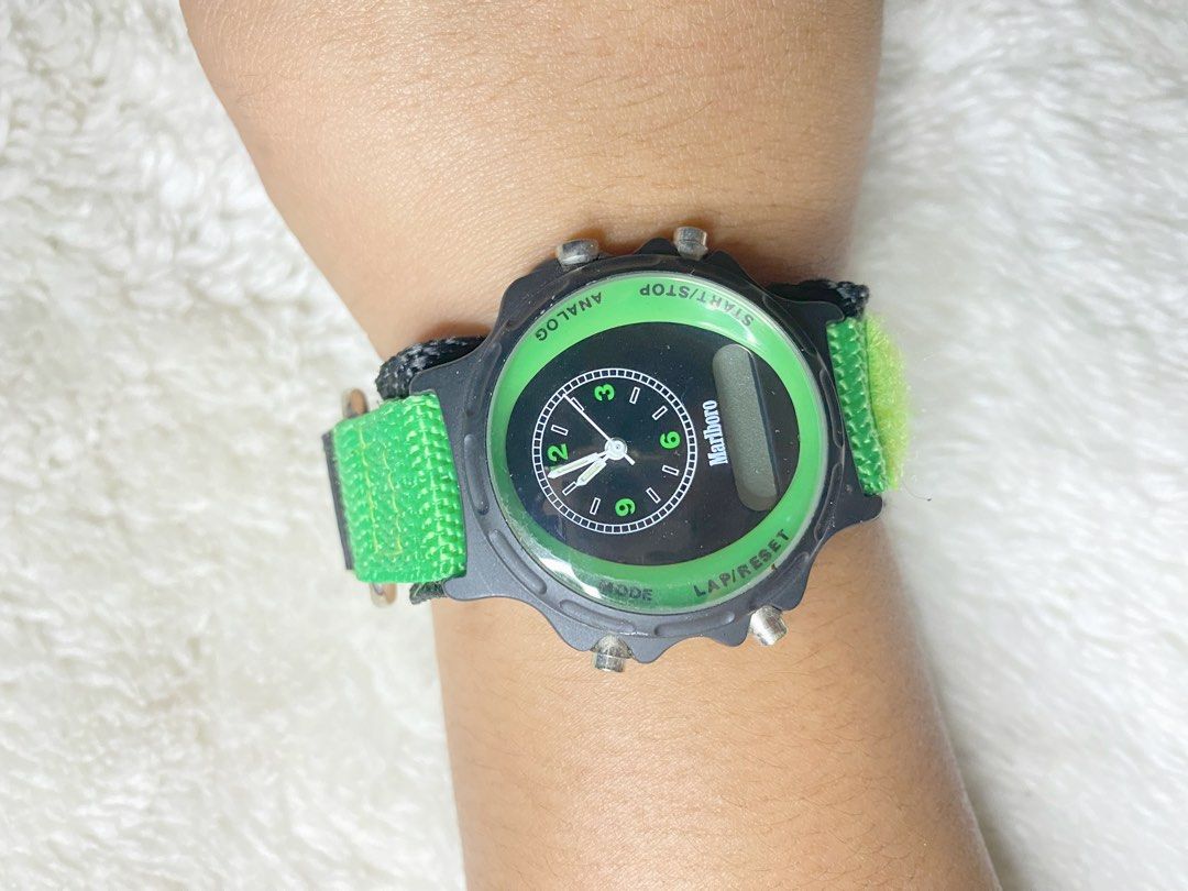 Marlboro Lights Menthol Dual Zone Timer Watch Mens Fashion Watches And Accessories Watches On