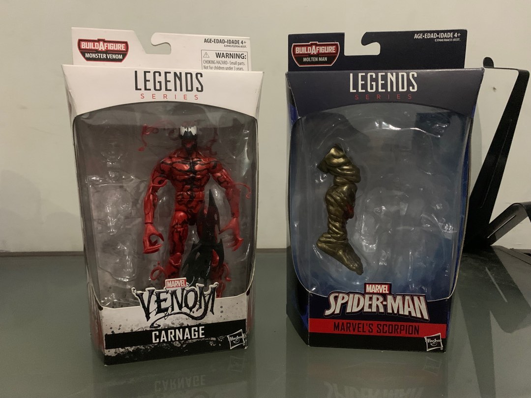 MARVEL LEGENDS CARNAGE + BAF LEG on Carousell