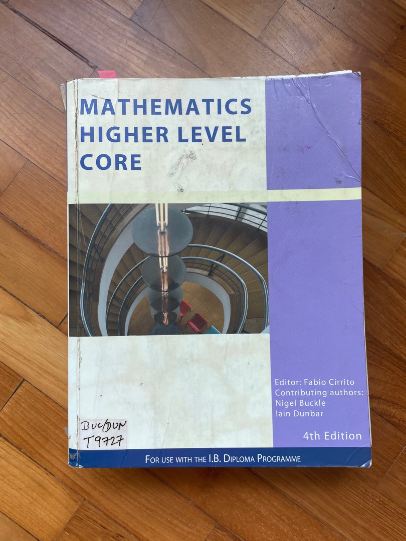 Maths Textbook, Hobbies & Toys, Books & Magazines, Textbooks on Carousell