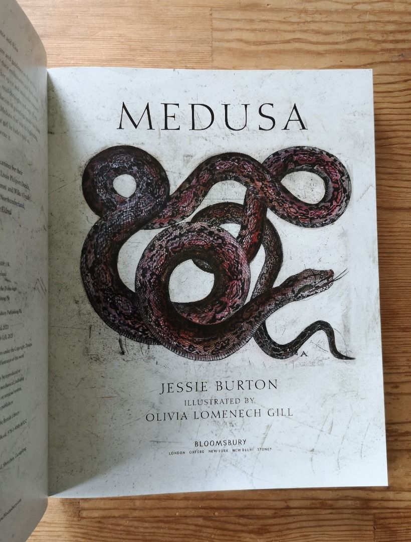 Medusa - Jessie Burton, Hobbies & Toys, Books & Magazines, Storybooks ...