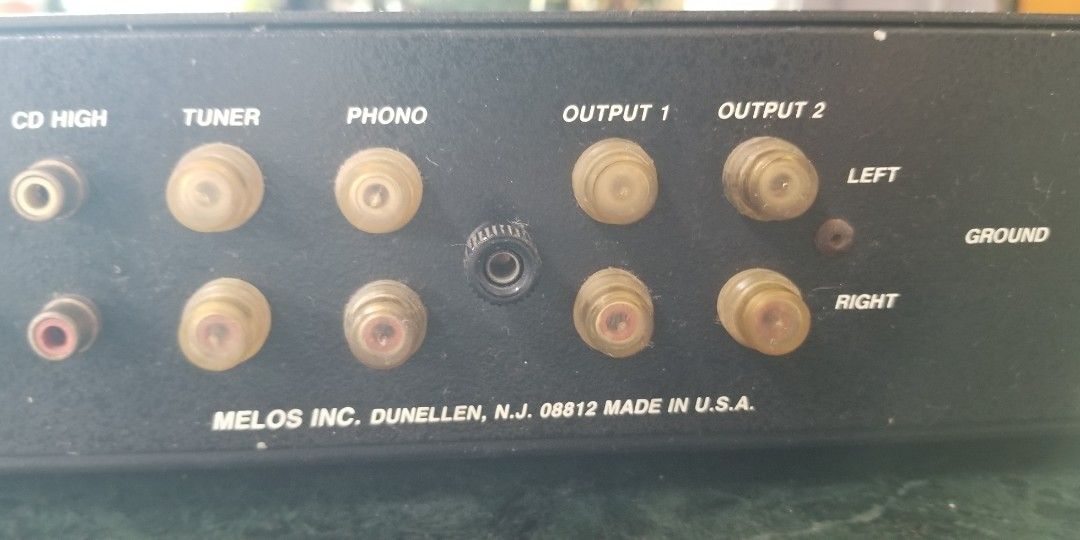 Melos MA-110 tube hybrid pre-amplifier, Audio, Soundbars, Speakers ...