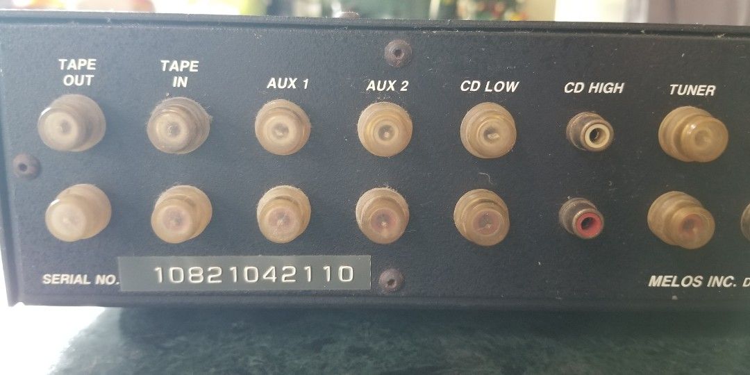Melos MA-110 tube hybrid pre-amplifier, Audio, Soundbars, Speakers ...