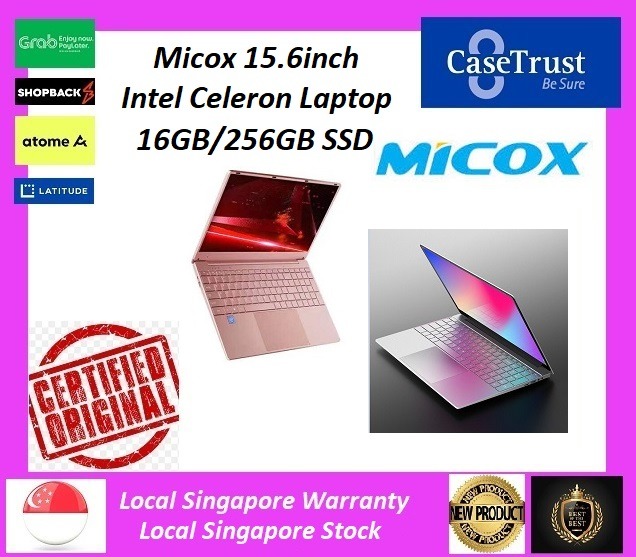 Micox 15.6inch laptop, 16GB/256GB SSD. Installment by Atome, GrabPay ...