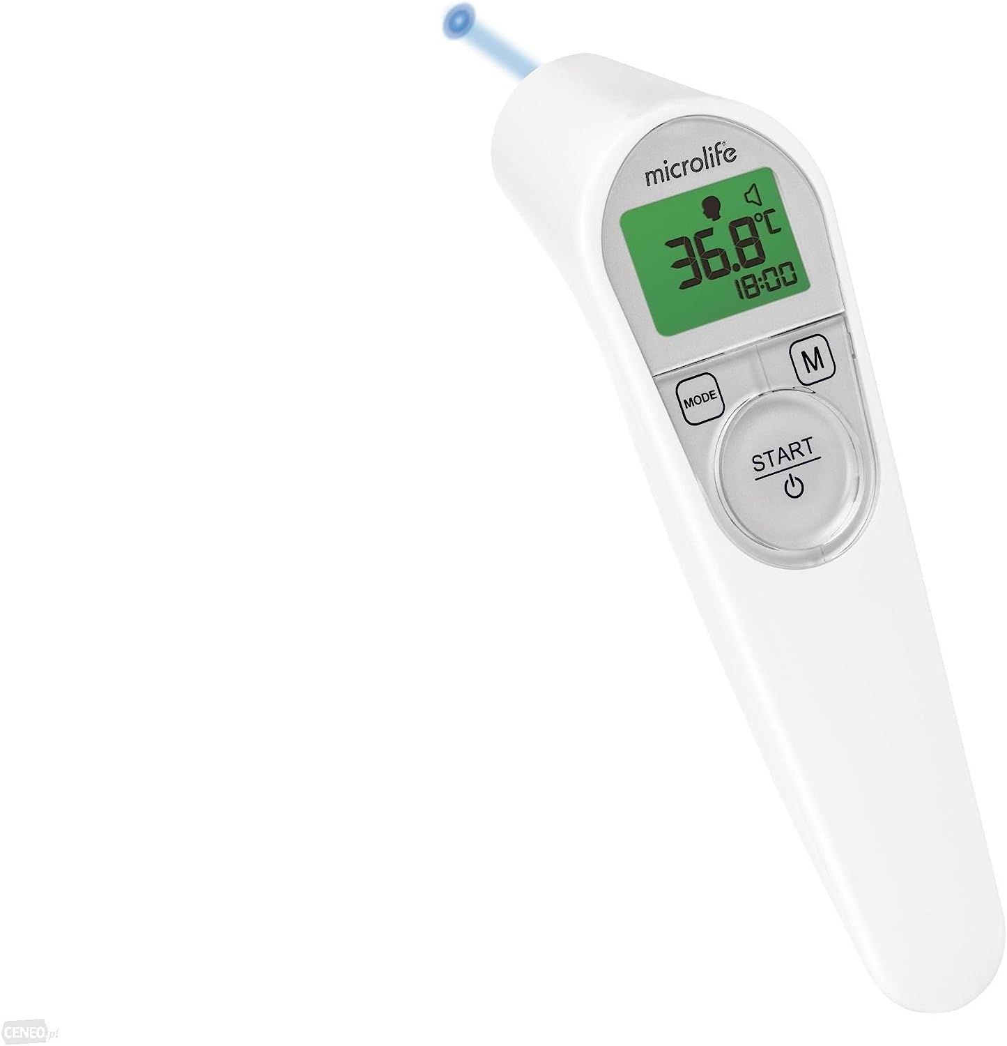 Microlife NC150 Non-Contact Thermometer, White, Health & Nutrition ...