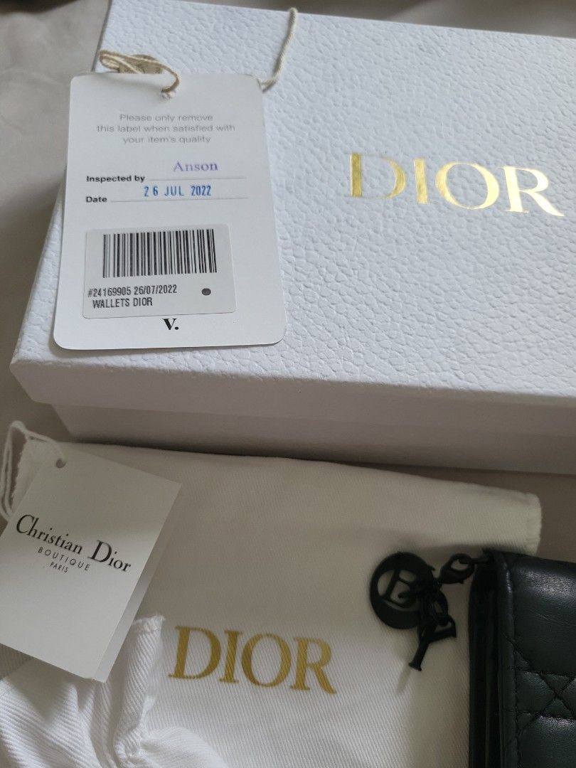 Mini Lady Dior Wallet from Dior, Women's Fashion, Bags & Wallets ...