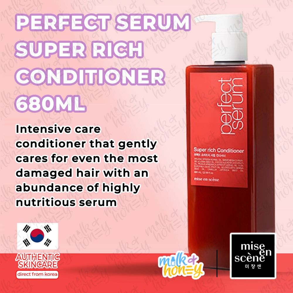 Mise En Scene - Perfect Serum / Professional Shampoo/ Conditioner ...