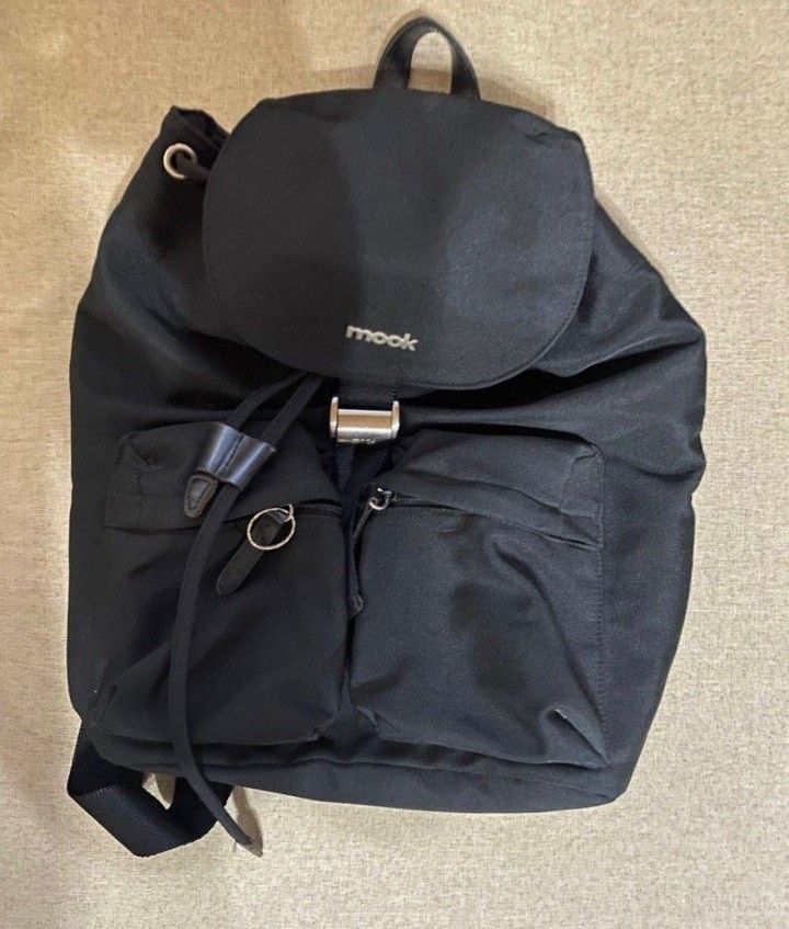MOOK DESIGN NYLON BACKPACK, Women's Fashion, Bags & Wallets, Backpacks ...