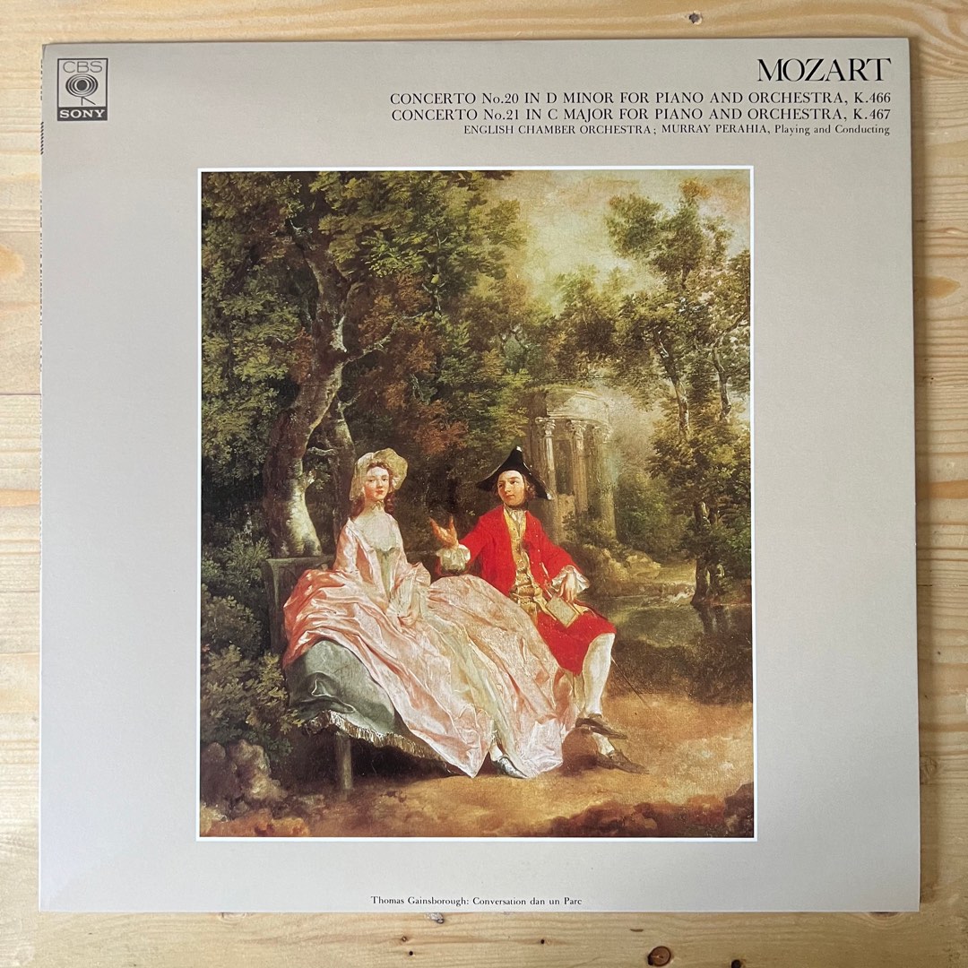 Mozart : Piano Concertos Nos. 20 & 21 Vinyl LP Plaka on Carousell