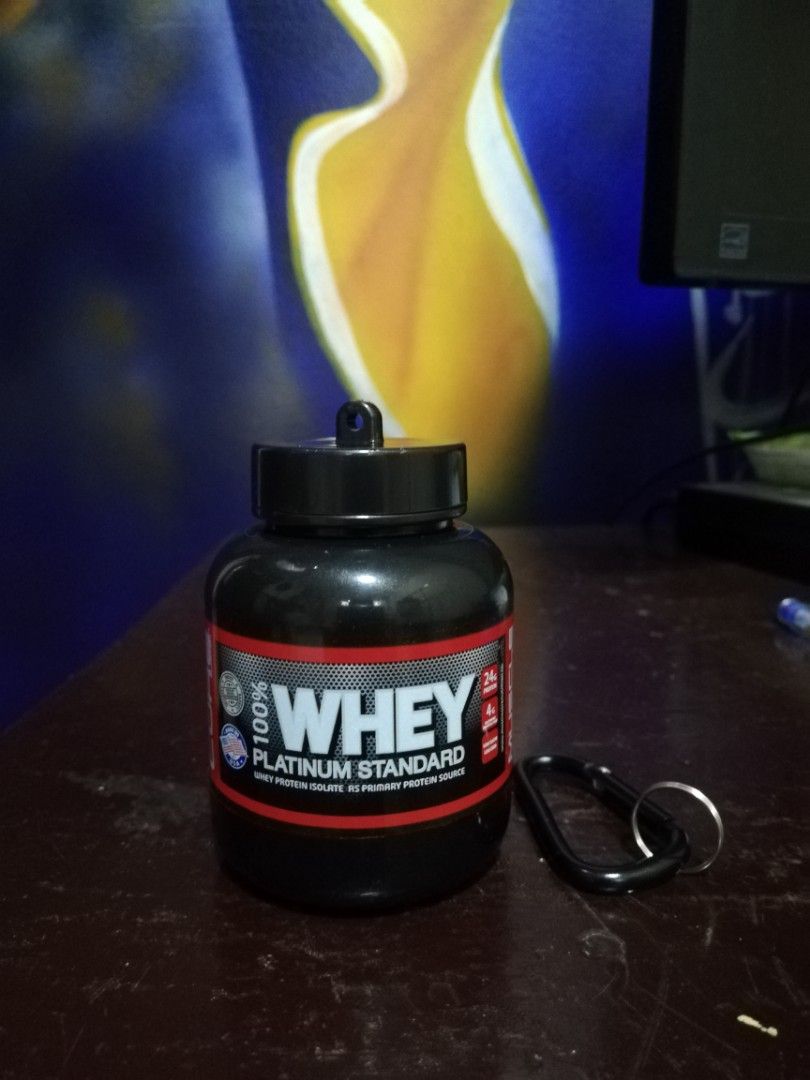 Muscle Core Whey Platinum Standard Portable Protein Powder Container ...