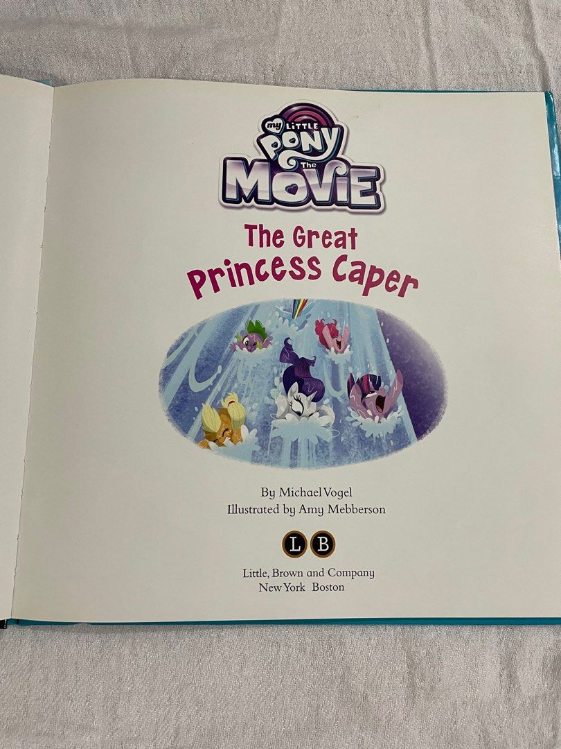 My Little Pony The Great Princess Caper, Hobbies & Toys, Books ...