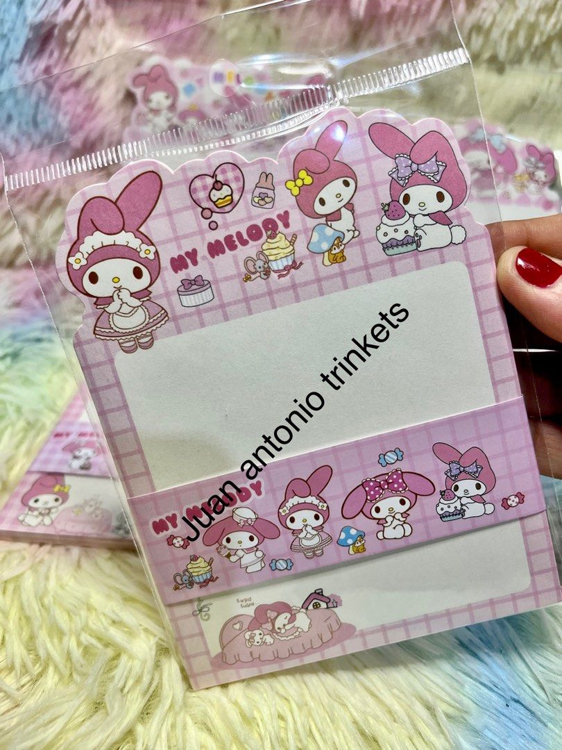 My Melody Stationery Notepad set on Carousell