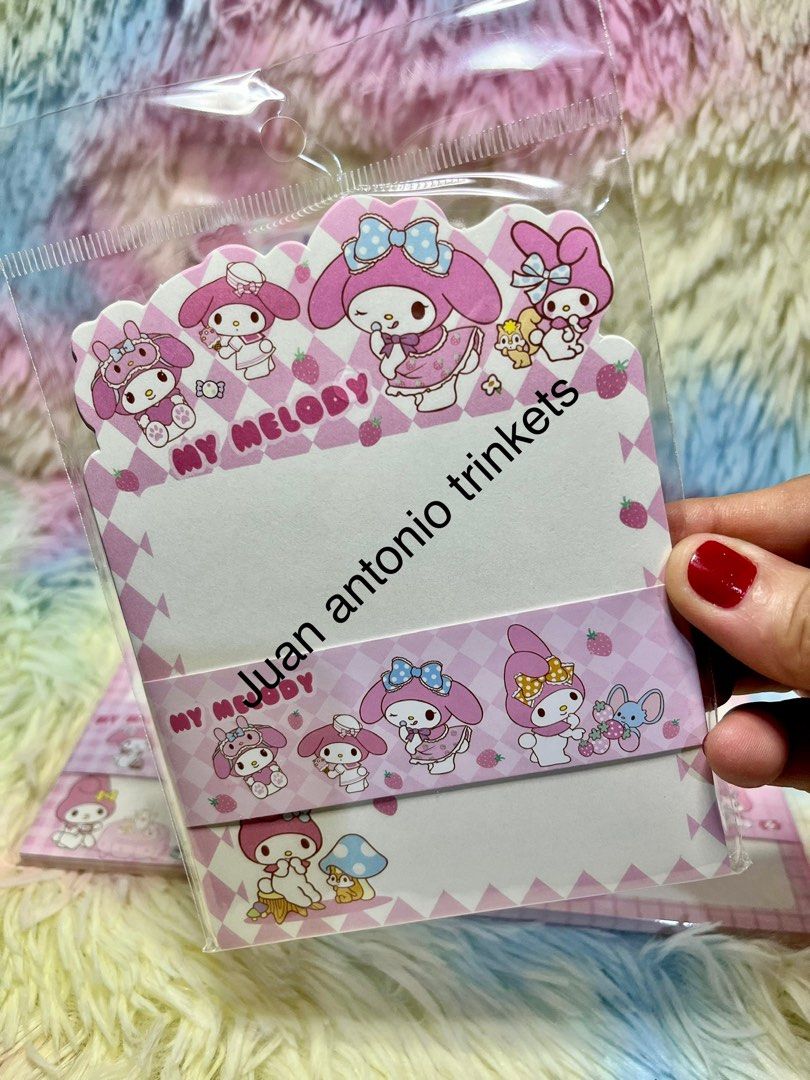 My Melody Stationery Notepad set on Carousell