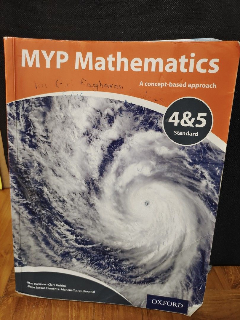 MYP mathematics textbook., Hobbies & Toys, Books & Magazines, Textbooks ...