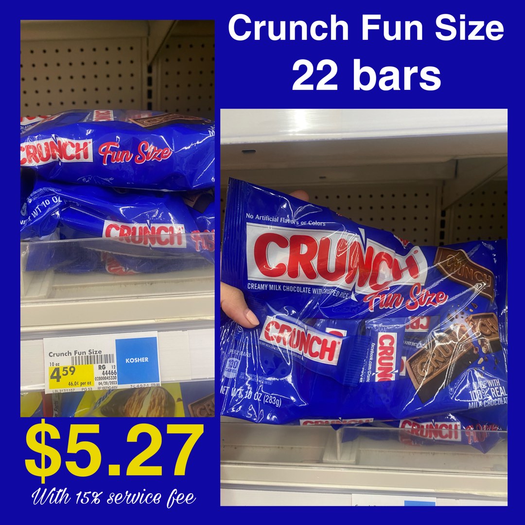 Nestle Crunch Fun Size on Carousell