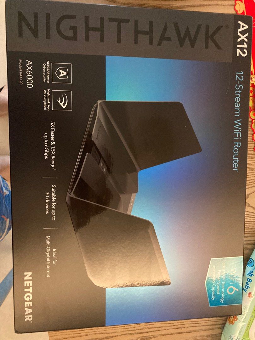 Netgear nighthawk rax 120 router 路由器, 電腦＆科技, 電腦周邊及配件, Wifi及上網相關產品 ...