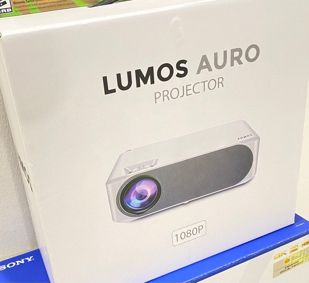 NEW LUMOS AURO PROJECTOR, TV & Home Appliances, TV & Entertainment ...