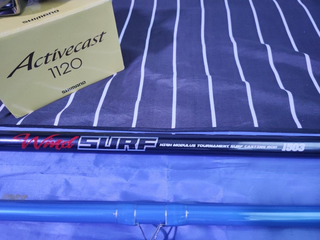 New original Seahawk vividsurf tournament surfcasting rod 15ft ...
