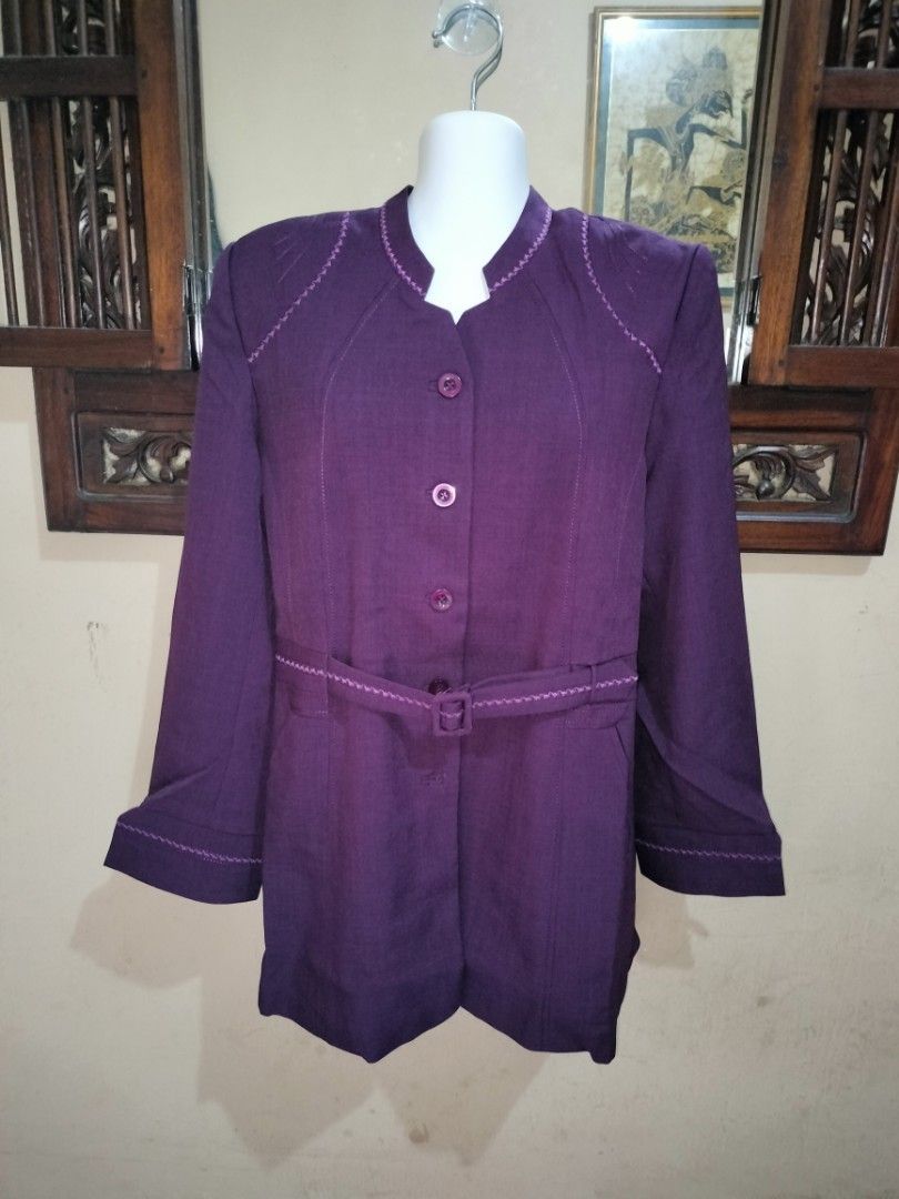 New Rotelli blazer wanita/seragam pns/kantor/guru, Fesyen Wanita ...